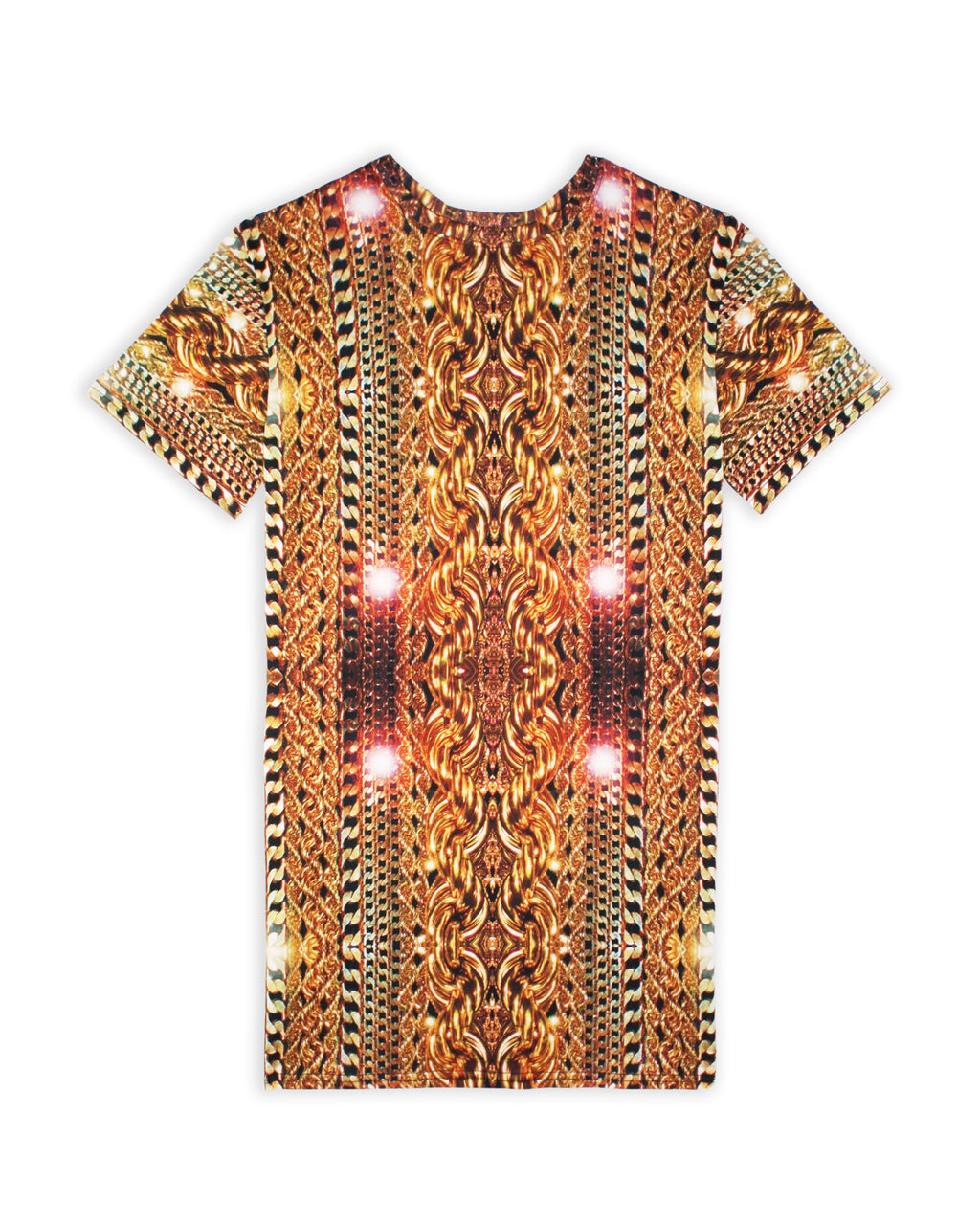 CHAIN T-Shirt Dress – THEBLONDS